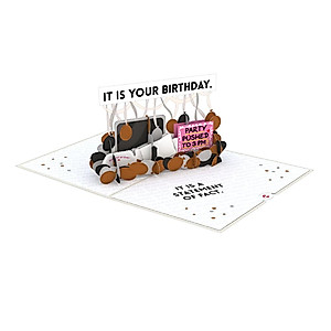 Lovepop Happy Birthday Pop-Up Card for Her and Him - 3D The Office Birthday Greeting Cards for Boys, Girls, Men, Women - Your Birthday - 5" x 7" Dwight Schrute - Blank Note Card & Envelope Included