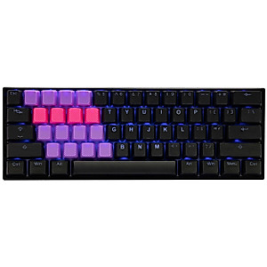 Tai-Hao Blank Rubber Gaming Keycaps : Blank No.6 Compatible with All MX Types Keyboards