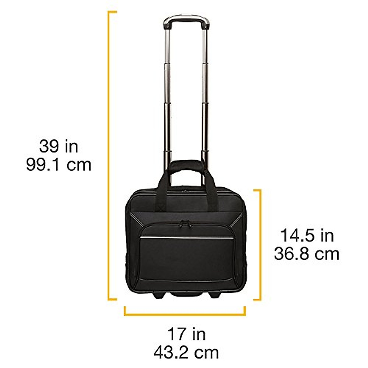 Amazon Basics Rolling Laptop Case