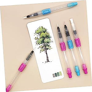 SAFIGLE Injection Pen Kit 1 Set Tap Water Pen Set Chinese Calligraphy Brush Water Color Paint Sets for Paint Brushes Drawing Brush Soluble Painting Pen Water Coloring Water Storage Brush