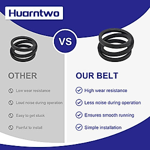 Huarntwo 954-0346 754-0346 Drive Belt for MTD snowblowers