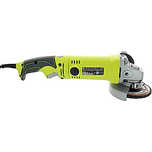 Ryobi AG454 7.5 Amp 120V AC 11,000 RPM Corded Angle Grinder w/ Rear Rotating Handle