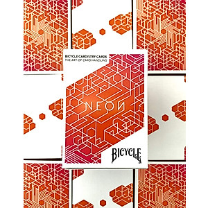 Bicycle Neon Blue Aurora Cardistry Deck (Not A Playable Deck)