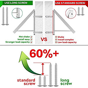 Mai Hongda Folding Clothes Hanger Wall Mounted Retractable Laundry Room Organizer Drying Rack Holder Stainless Steel Rod Hanging on Bathroom Balcony Garage Indoor/Outdoor Dryer (Triangle 1 Pack)