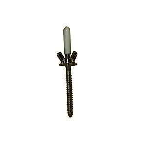 Simpson Strong-Tie SPS25344-KT Storm-Panel Screw — 1/4 in. x 3-7/16 in. Type 302 (25-Qty)