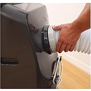 YUYUYU Air Conditioner Exhaust Hose Coupler - Shinco 5.9 Inch Used to Connect The Back End of Mobile Conditioning Port Accessories(Round), YUYUYU, White, 6.1X 6.1X1.57inch