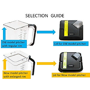 Ninja Replacement 72oz XL Pitcher Updated Design - Mega, Supra, BL773CO