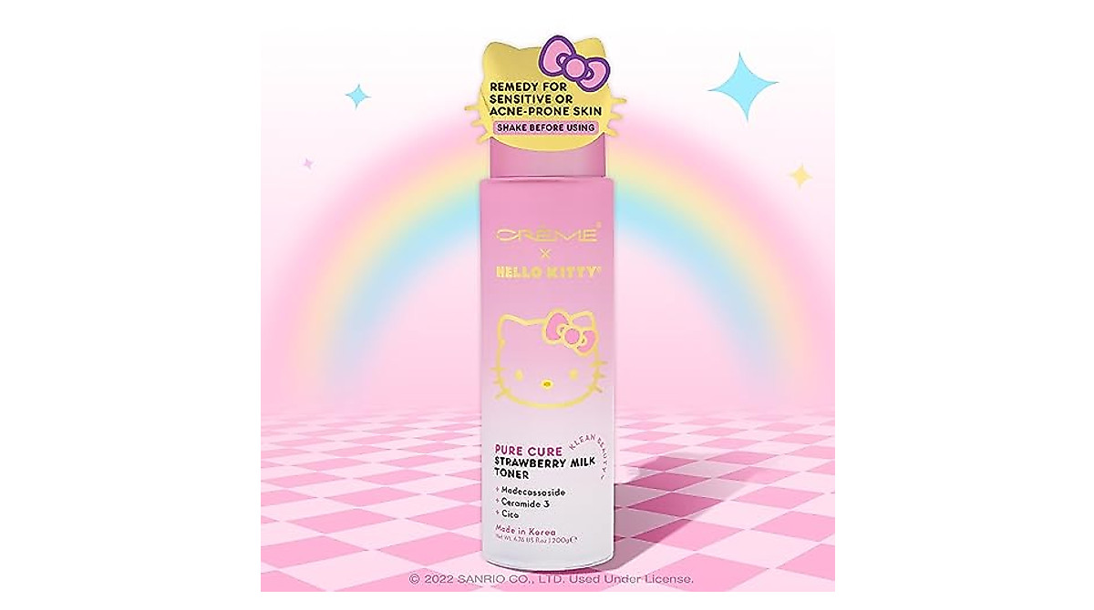 The Crème Shop x Hello Kitty Kawaii Klean Vault: Klean Beauty Skincare with Facial Cleanser ...