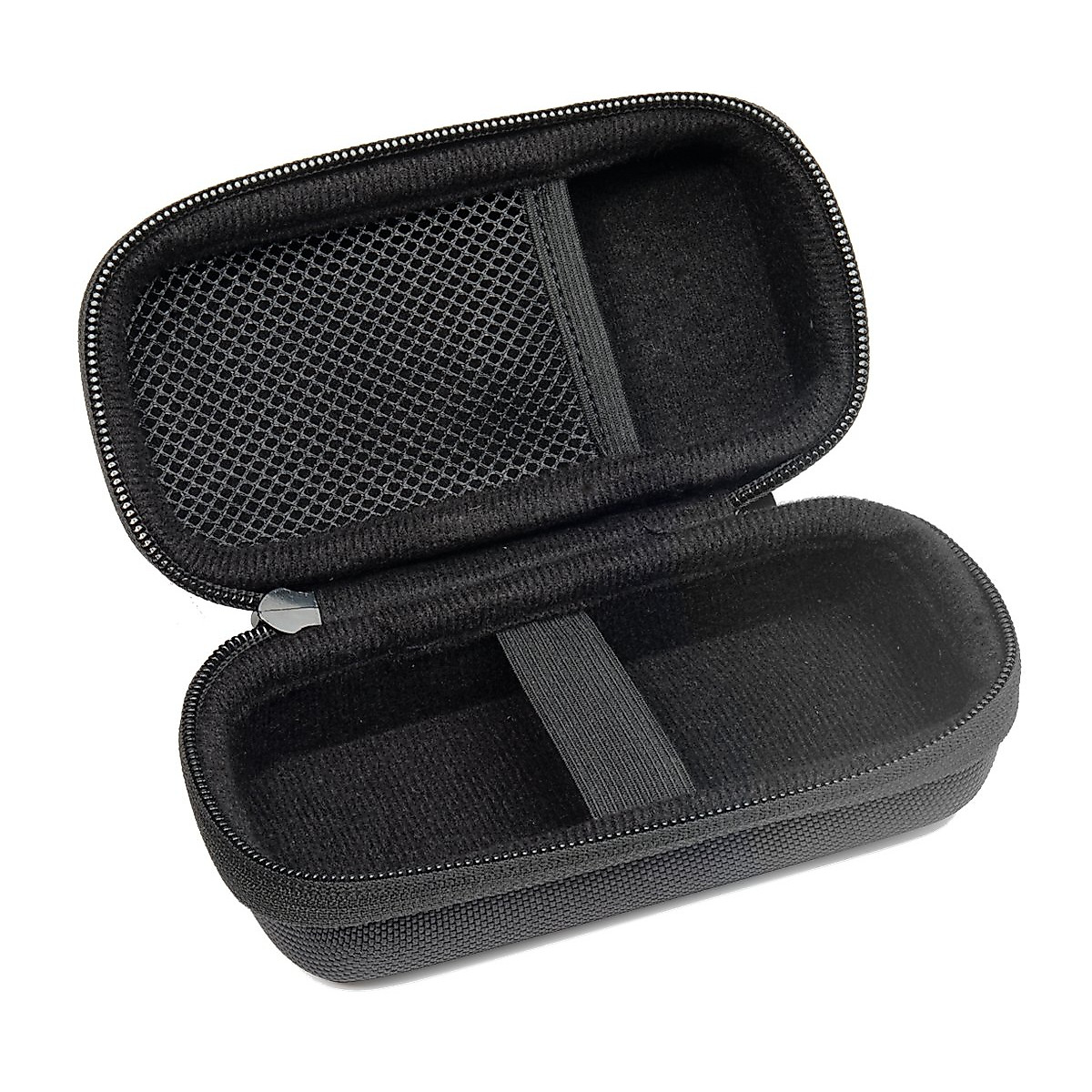 Digital Voice Recorder Case for Sony ICDPX370, PX440, PX470, BX140; Olympus WS-852, WS-853; KIMAFUN 2.4G and XIAOKOA 2.4G Wireless Lavalier Microphone, mesh pocket in The lid, detachable wrist strap