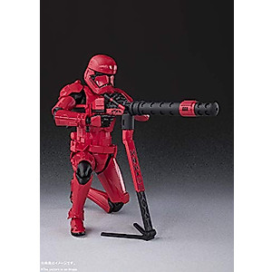 BANDAI SPIRITS S.H.Figuarts Star Wars Sith Trooper (Star Wars: The Rise of Skywalker) 6in. PVC & ABS Painted Action Figure