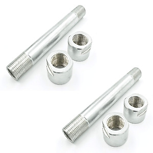 HD Switch (2 Kits) Caster Wheel Axle Spanner & Bushing Replaces Exmark Toro 126-5360, 13x6.5-6 Lazer Z