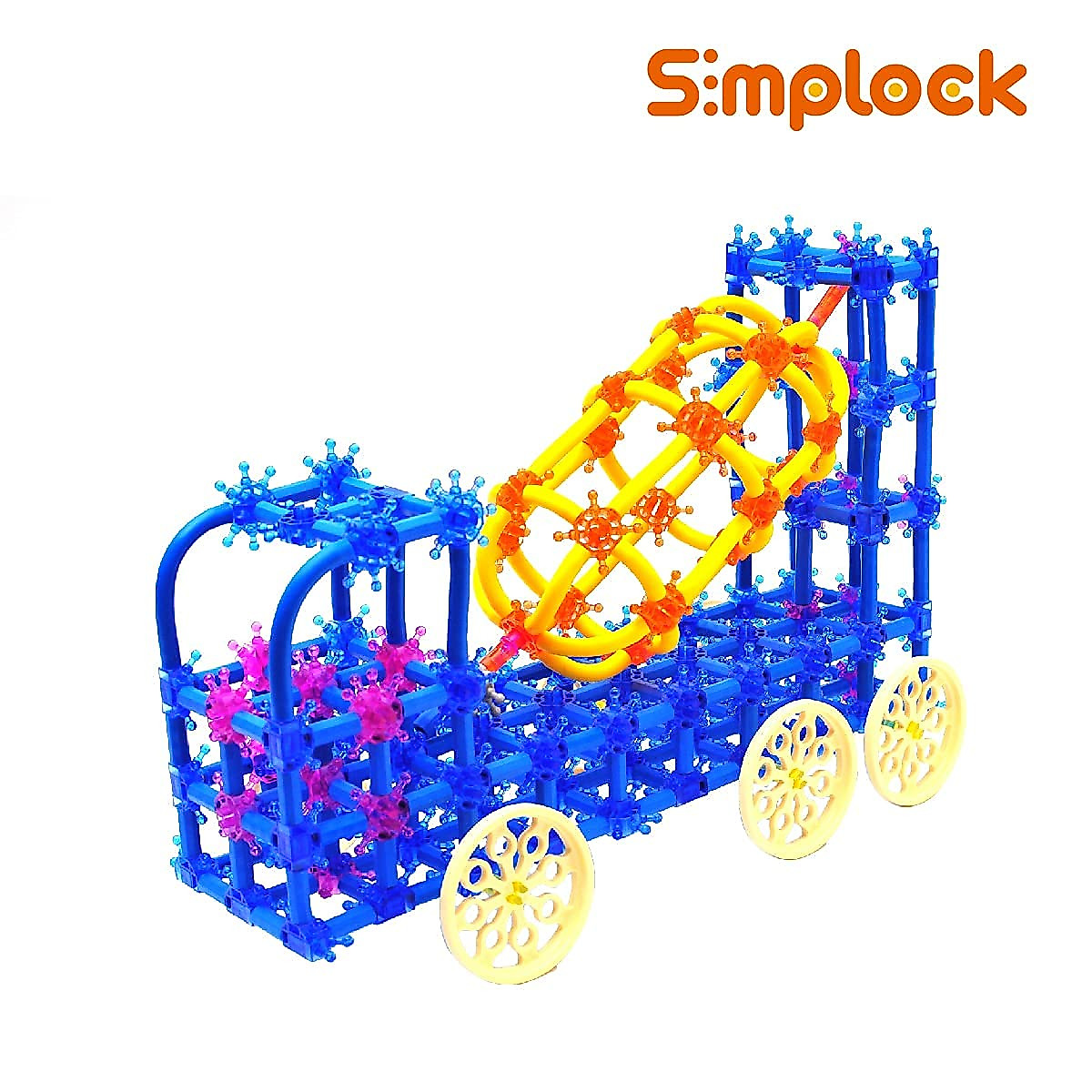 SIMPLOCK SCHOOL600 Educational Toys for Kids Building Toys Creative Toys Kit Gift Set for Elementary School Group Activity Teaching Aid Education Method