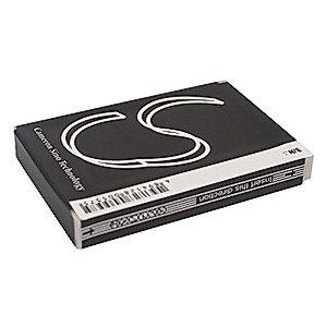 NUBODI Replacement for Battery Praktica 02491-0015-00, 02491-0037-00, BATS4, NP-900 DS-5341, DS-6330, DS-6340, DS-T5, Luxmedia 10XS, Luxmedia 12-TS, Luxmedia 12XS