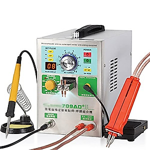 ZWJABYY 709AD+ Battery Spot Welder,Pulse Spot Welder,for Welding Lithium-Ion Battery Pack,Equipped with Cooling System and Intelligent Welding Function,110V-220V