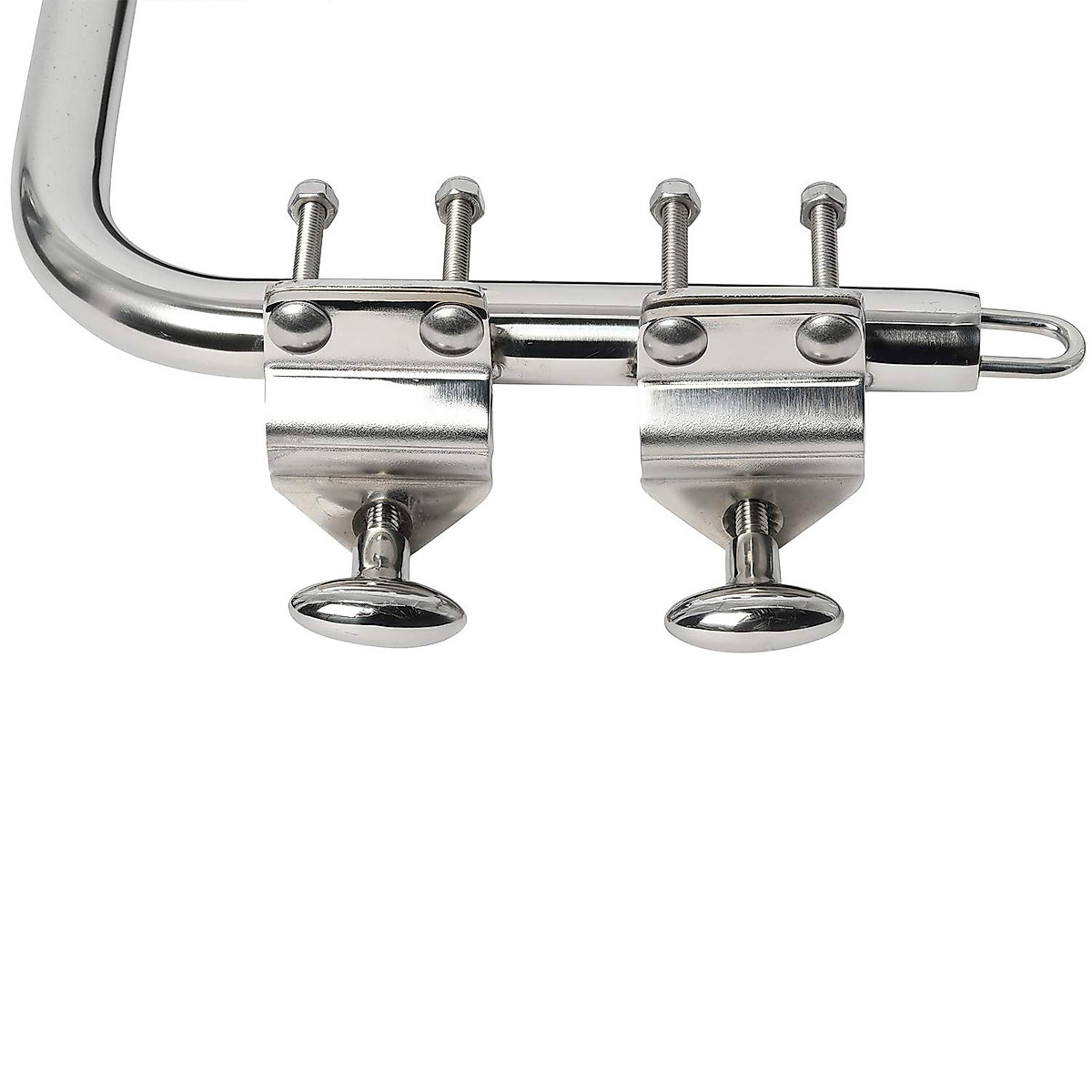 Homend Stainless Steel Storage Rack Kayak Boat Rail Mounted fit SUP Surfboards,Longboards and Stand up Paddle Boards.