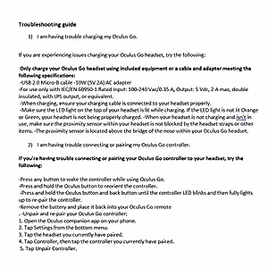 Oculus Go 64GB - Standalone Virtual Reality Headset - 301-00104-01 (Renewed)