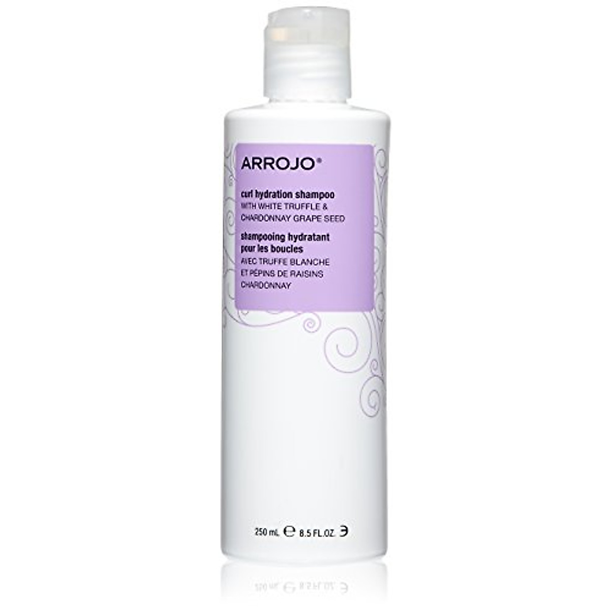 ARROJO Curl Hydration Curly Hair Shampoo – Paraben & Sulfate Free Shampoo – Anti Frizz Moisturizing Shampoo w/ White Truffle, Chardonnay Grape Seed – Wave-Defining Curl Shampoo (8.5 ounce)
