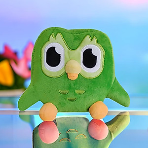 2024 New Love Green Owl Plush Stuffed Can Green Plush Toy Animal Soft Pillow Gifts for Kids, Fans and Cartoon Lovers
