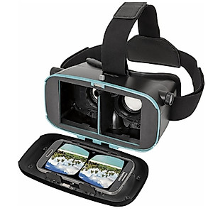 Emerge Tech EUVRC Utopia 360Degree Virtual Realty Headset with Bluetooth Controller, Black