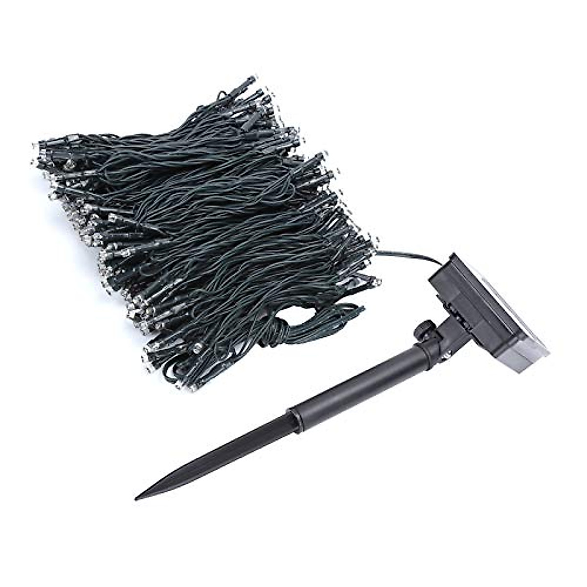 DDGD 22M 200LED Solar String Lights Waterproof Decorative Lamp with 8 Modes, Waterproof Crystal Ball LED Lights Outdoor Solar Powered Lights, Decorative Lighting for Home, Garden, Party, Festival