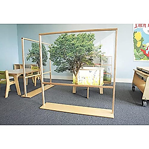 Whitney Brothers Nature View Floor Standing Partition 48W (WB0538)