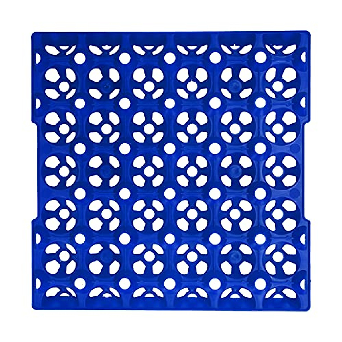 Egg Storage Tray, 30 Cell Egg Crates Plastic Reusable Stackable 5PCS for Hennery for Farm(blue)