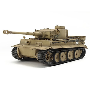 Tamiya 32603 1:48 SdKfz. 181 Tiger I Eastern Frü.Prod. Model Building, Plastic Kit, Crafts, Hobby, Gluing, Plastic Kit, Unpainted, Multi-Coloured