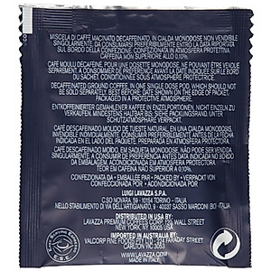 40 Lavazza Dek Decaf Espresso Pods in Bulk Packaging