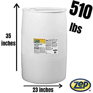 Zep Premium Truck and Trailer Wash - 55 Gallons (One Drum) 1041625 - Professional Strength Liquid Truck and Trailer Wash (Business ONLY, Delivered VIA Truck)