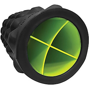 GoFit Extreme Massage Go Roller - Massage Bar and Training Manual,Black/Green,13",GF-EFR13-BLK