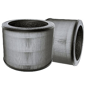 Nispira True HEPA Replacement Filter Compatible with Winix A230 and A231 Air Purifier Part 1712-0100-00 Filter O, 2 Packs