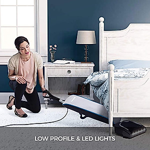 Oreck HEPA Swivel Bagged Upright Vacuum Cleaner, Lightweight, For Carpet and Hard Floor, UK30305PC, Blue