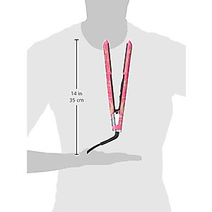 amika amika Illuminati Diamond Ceramic Styler, Signature Pink, 0.3 Fl oz.