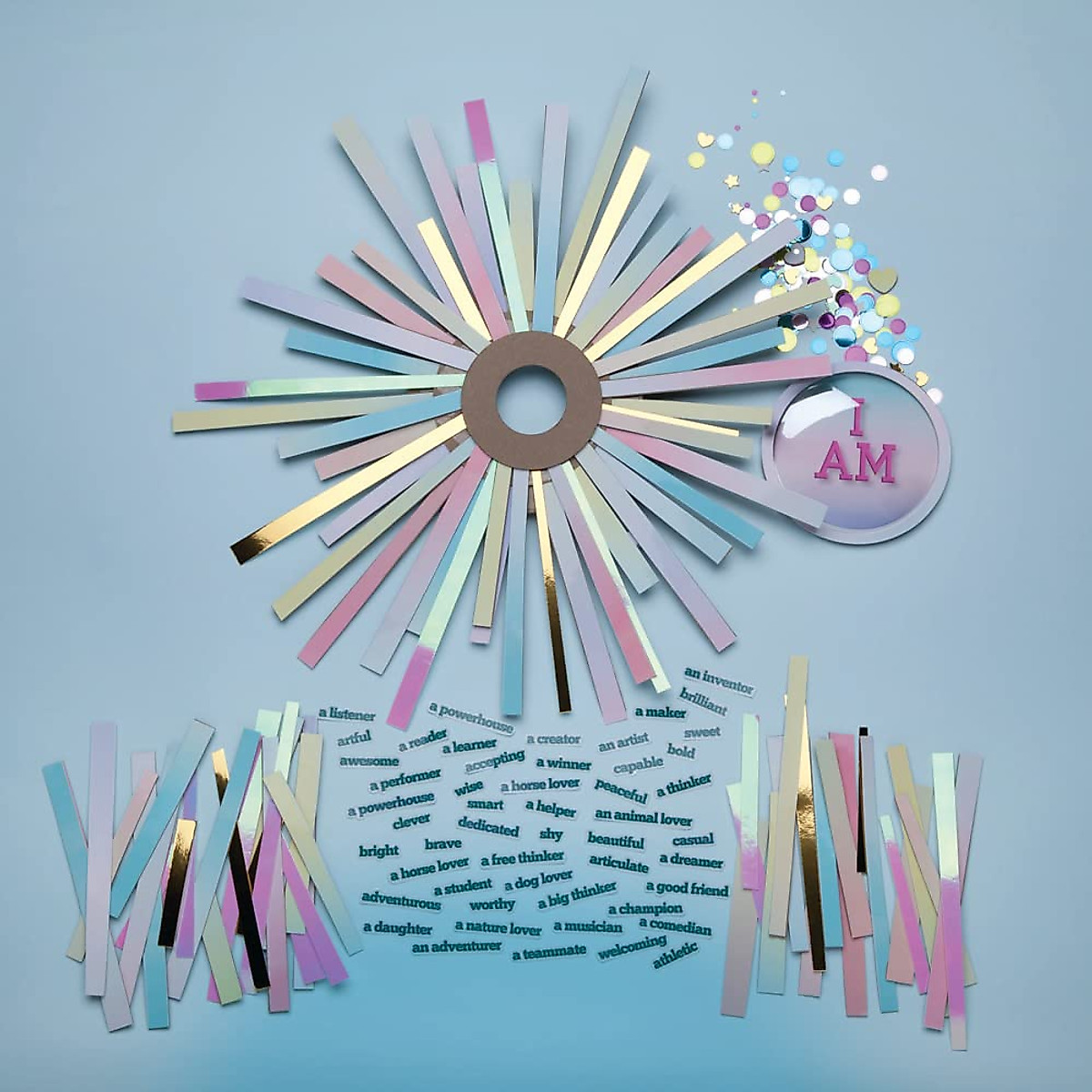 Craft-tastic – Empower Flower – DIY Arts & Crafts Kit – Creative & Fun Project to Encourage Self-Expression, Build Self-Esteem & Create Confidence in Kids, Tween & Teens