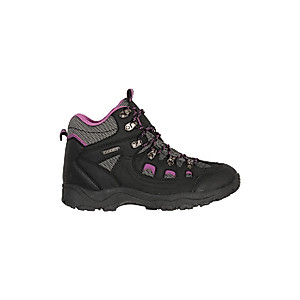 Mountain Warehouse Adventurer Womens Waterproof Hiking Boots Black Womens Shoe Size 8 US