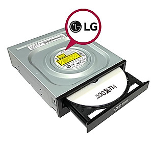 Digital LG HLDS Internal SATA 24x Super Multi with M-DISC Support CD DVD Burner Writer (GH24NSD0D) - Bulk
