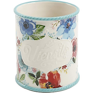 The Pioneer Woman"Melody" Stoneware Mini Utensils Crock