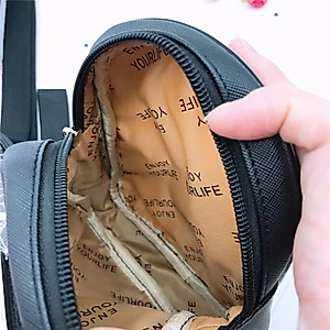 Demon Slayer Shoulder Bags,Kochou Shinobu Bag PU Leather Purse Demon Slayer Messenger Bags Gift for Women and Friends