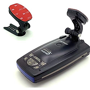 LycoGear Radar Detector Easy Connect Adhesive Mount for Passport 9500ix 9500i Passport 8500 7500 X50 x70 x80 Solo S2 S3 S4 SC 55 s75 s75g Radar Detectors