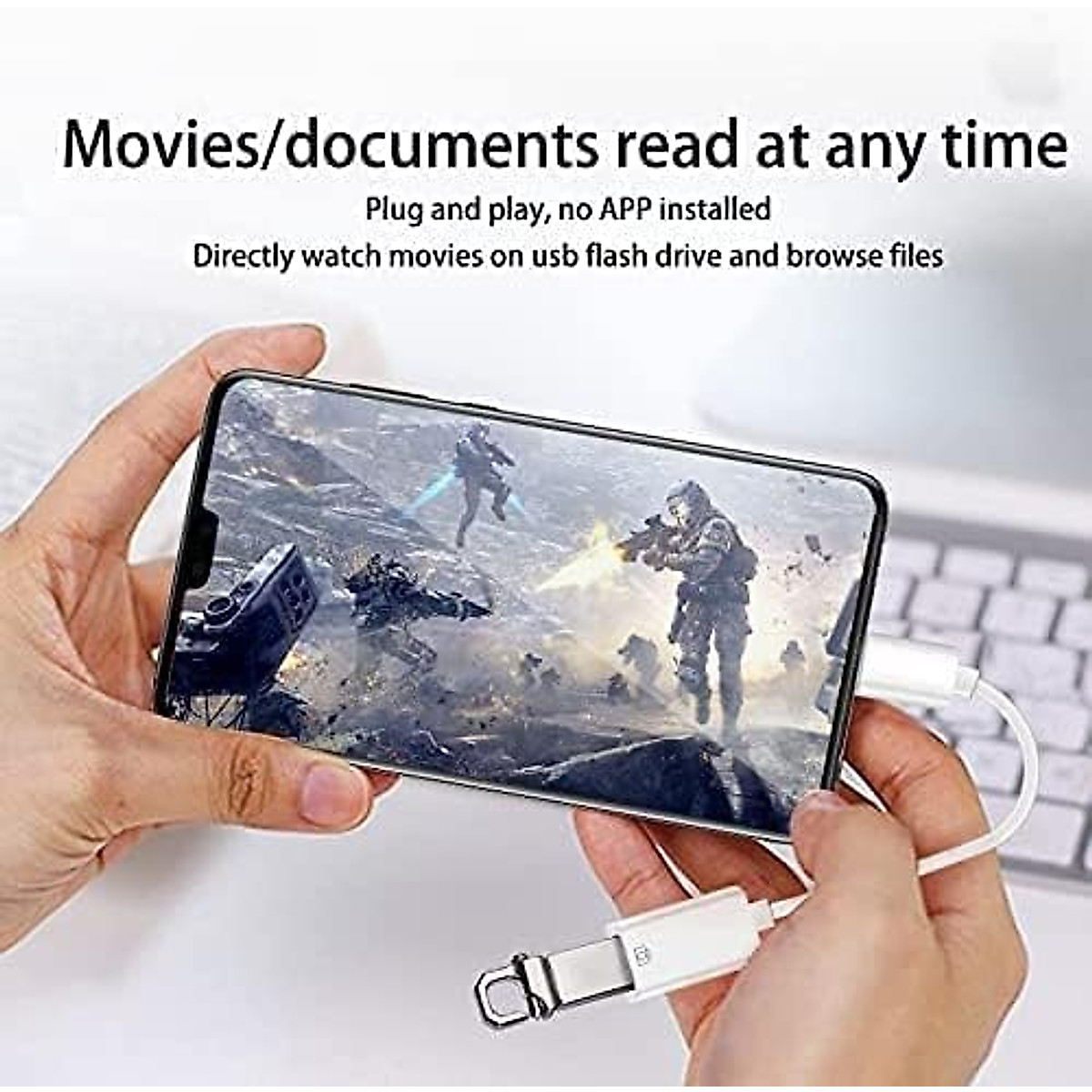 [Apple MFi Certified] Apple Lightning to HDMI Adapter for iPhone to TV, 1080P Digital AV Adapter Sync Screen Connector Cable Compatible for iPhone 14 13 12 11 XS XR X 8 iPad to HDTV Projector Monitor