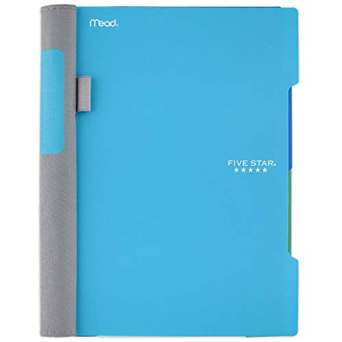 Five Star Advance Small Spiral Notebook, 2 Subject, College Ruled Paper, 100 Sheets, 9-1/2" x 6", Teal (73164)