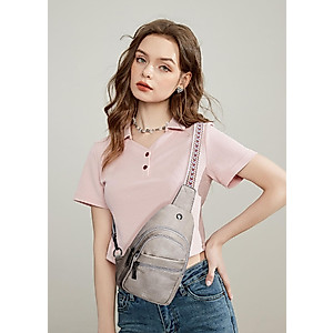 Shrrie Sling Bag for Women,Sling Bag for Women Crossbody Purse Waist Bag,Fanny Pack Crossbody Bags for Women for Travel and Daily Use