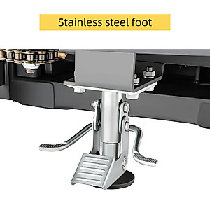 APOLLOLIFT Semi Electric Stacker, Lift Stacker 3300lbs Capacity Pallet Stacker 118inch Lifting Height Straddle Legs with Adjustable Forks