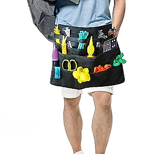 Balloon Organizer Bag Balloon Artist Apron Sturdy Fine Workmanship Multipurpose Professional Portable for Prom Engagement Festival