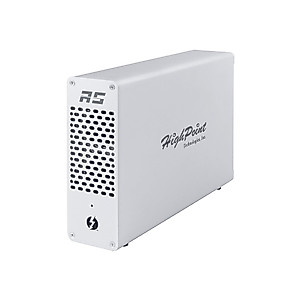 Highpoint RocketStor 6661A Thunderbolt 3 to PCIe 3.0 Expansion Chassis