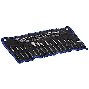 Astro Pneumatic Tool 1600 16-Piece Punch and Chisel Set