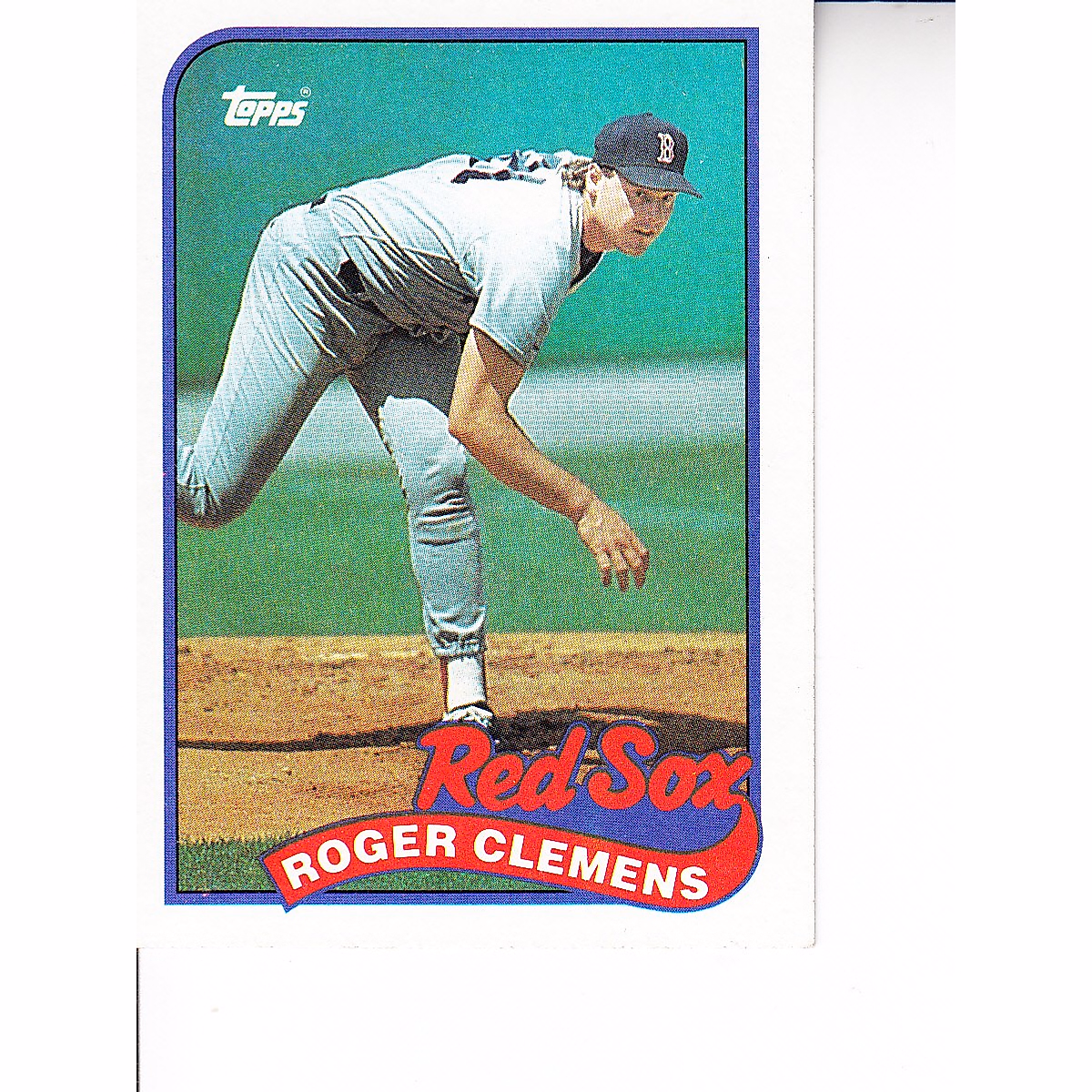1989 Topps Baseball #450 Roger Clemens Red Sox