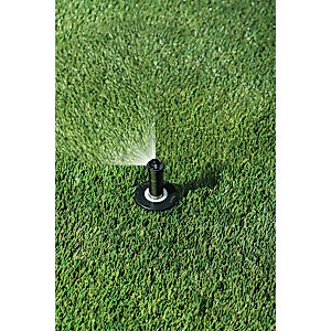 Rain Bird 1802AP4PK Professional Pop-Up Sprinkler, Adjustable 0 - 360° Pattern, 8' - 15' Spray Distance, 2" Pop-up Height, 4-Pack