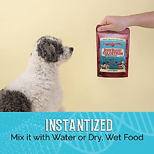 BodyBoost Bovine Colostrum for Dogs and Cats, Organic Immune Support Supplement for Allergy and Itch Relief, Grass Fed Colostrum Powder for Pets, Dog Gut Health, All Ages, 8 oz