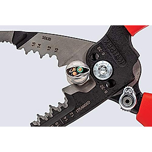 KNIPEX Tools 13 72 8 Forged Wire Stripper, 8-Inch